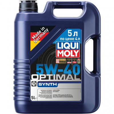 LIQUI MOLY Optimal 5W40 (5л) - LIQUI MOLY